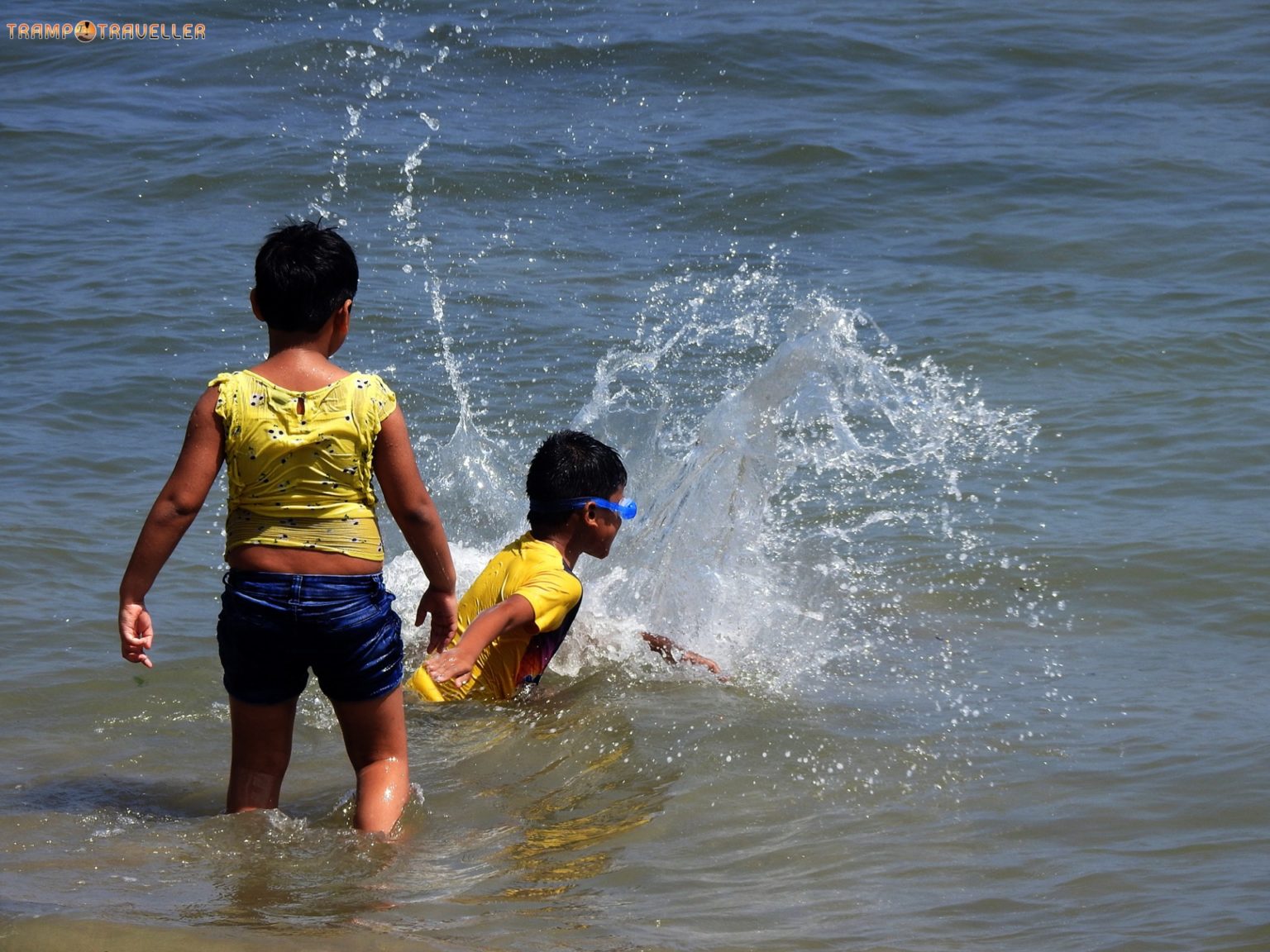 Corbyn Cove Beach View Port Blair TrampTraveller