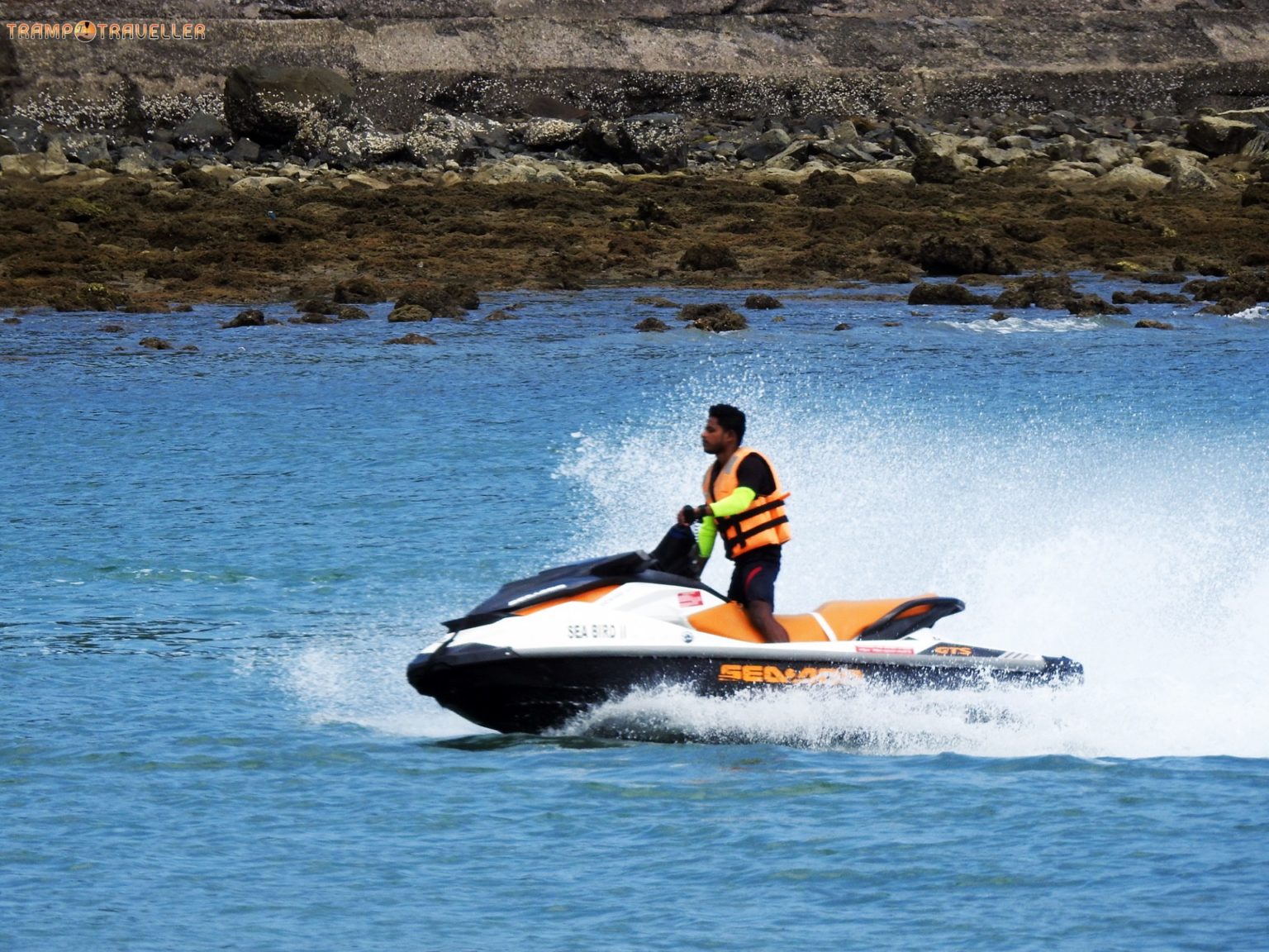 Corbyn Cove Beach View Port Blair TrampTraveller