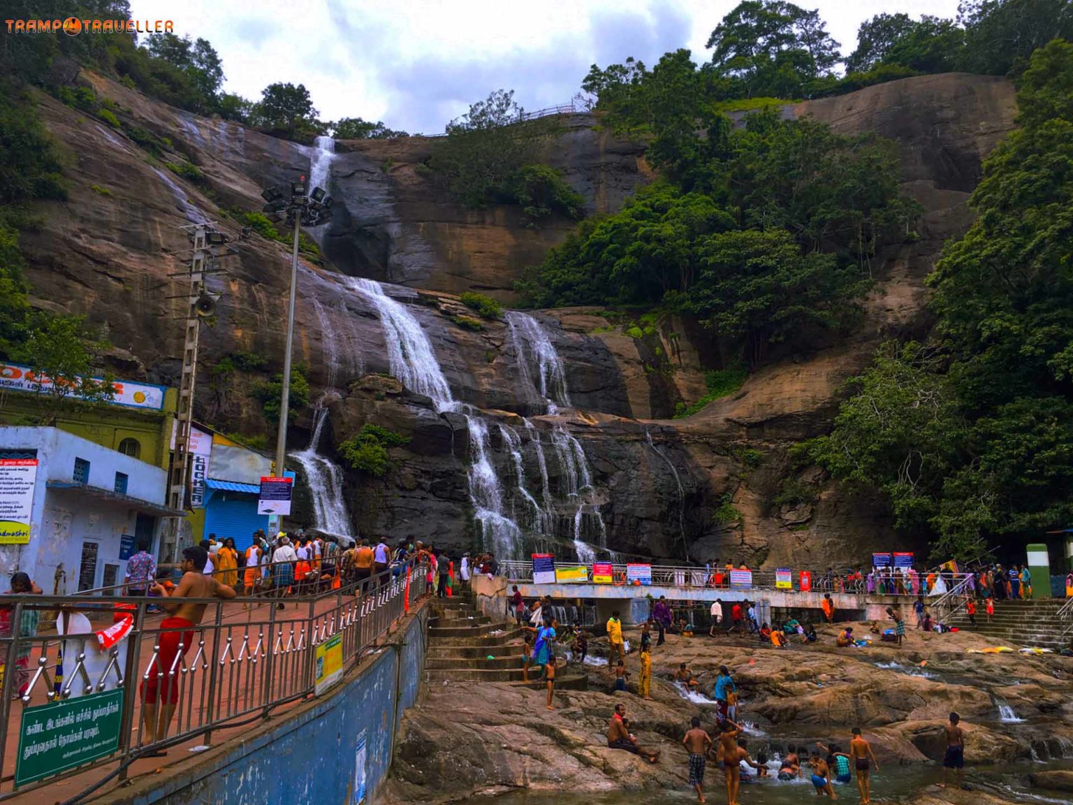 Kuttaalam Waterfalls TrampTraveller