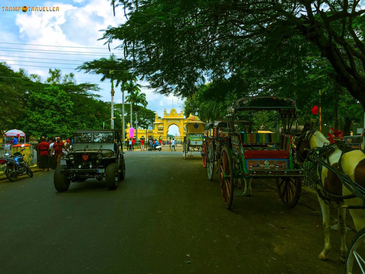 Mysore City View – Karnataka – India. TrampTraveller
