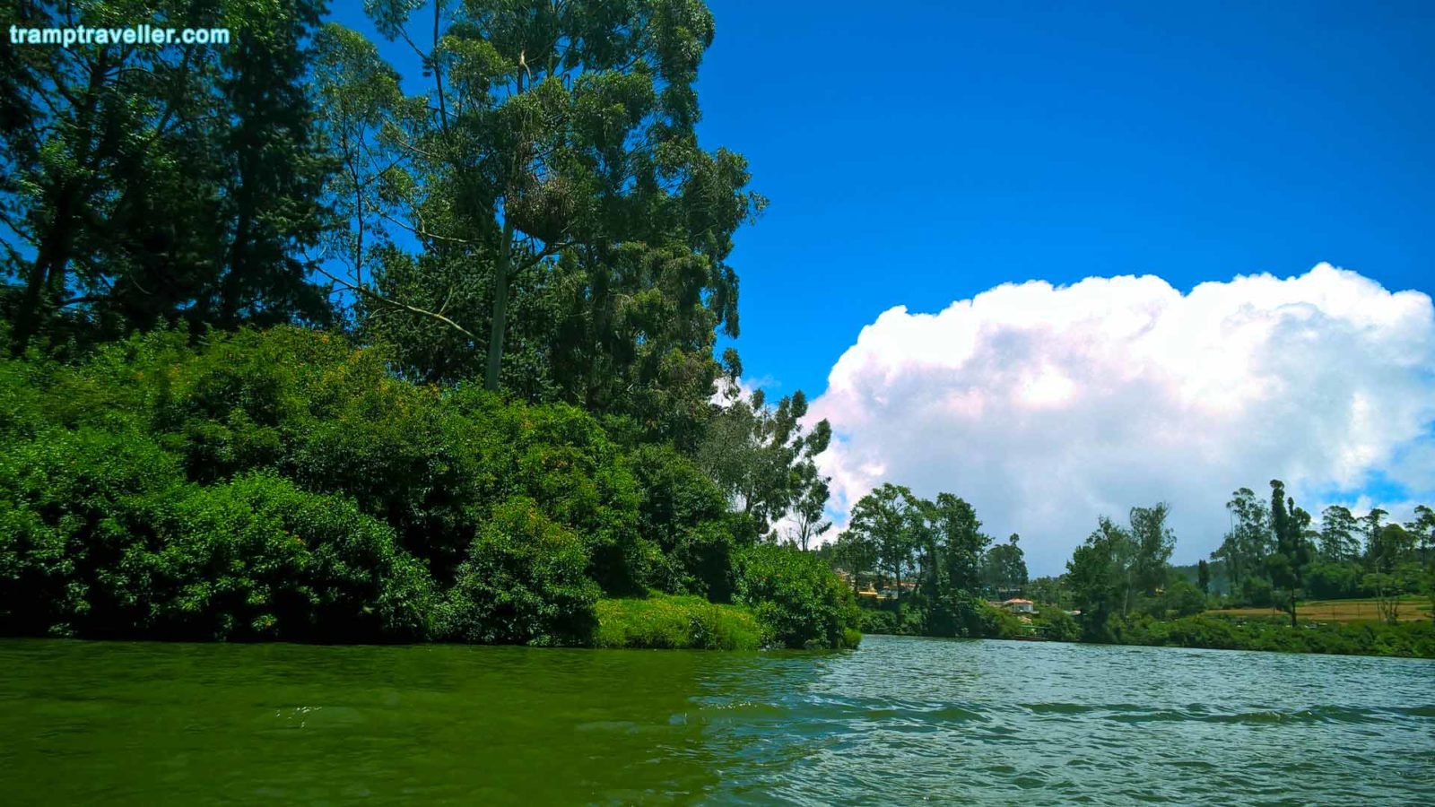 Ootti lake Boat House View TrampTraveller